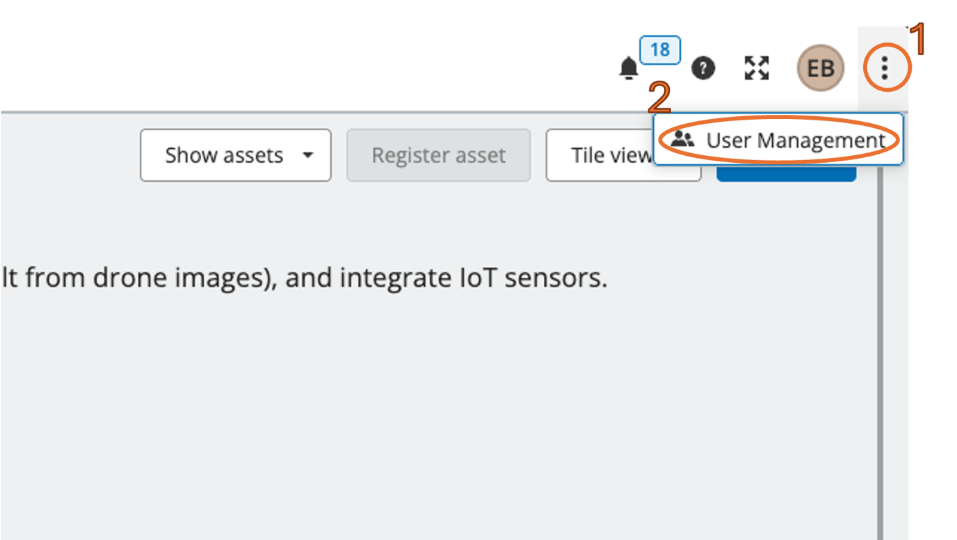 Cross-organization Sharing - iTwin IoT