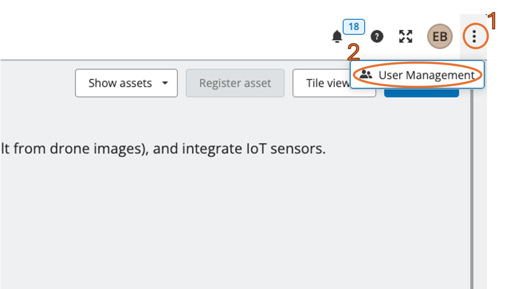 Cross-organization Sharing - iTwin IoT