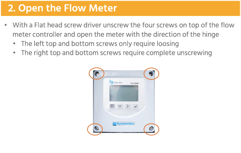 Badger Meter TFX-5000 W/LS - Solar kit - Quick Start Guide
