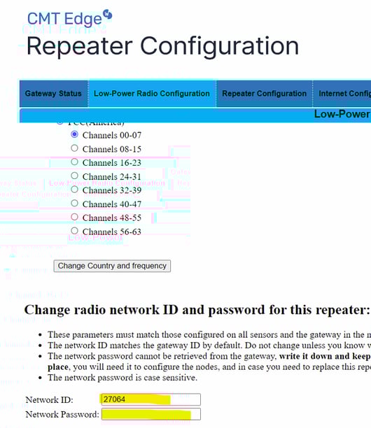 Loadsensing Repeater GW and Node Setup (ARTICLE)